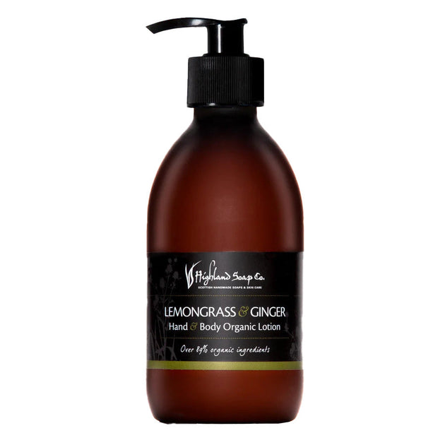 Lemongrass & Ginger Hand & Body Lotion | Scottish Specialty Foods